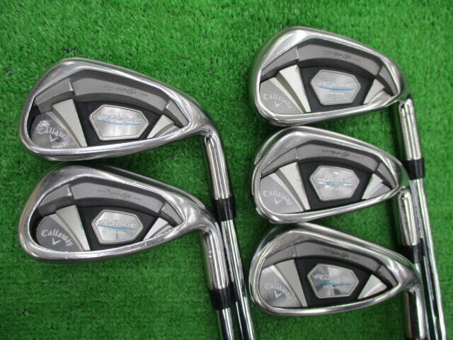 Callaway キャロウェイ 中古アイアンセット ROGUE STAR 5本の Callaway キャロウェイ 中古アイアンセット ROGUE STAR 5本の